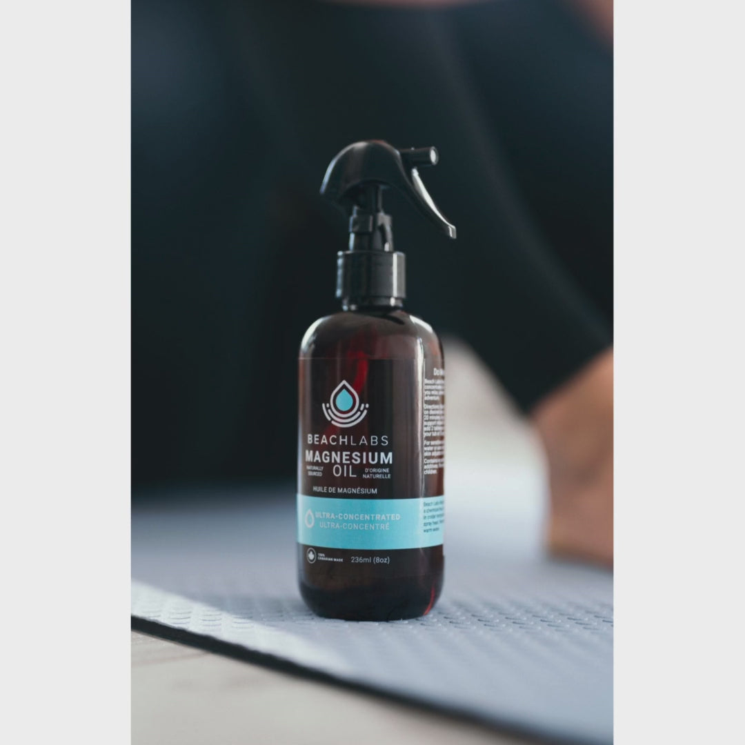 Magnesium Chloride spray 237 ml (8 fl oz) - 100% Canadian Made – Beach Labs